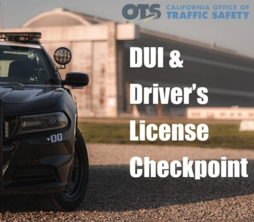 The Tustin Police Dept. will conduct a DUI and Driver’s License ...