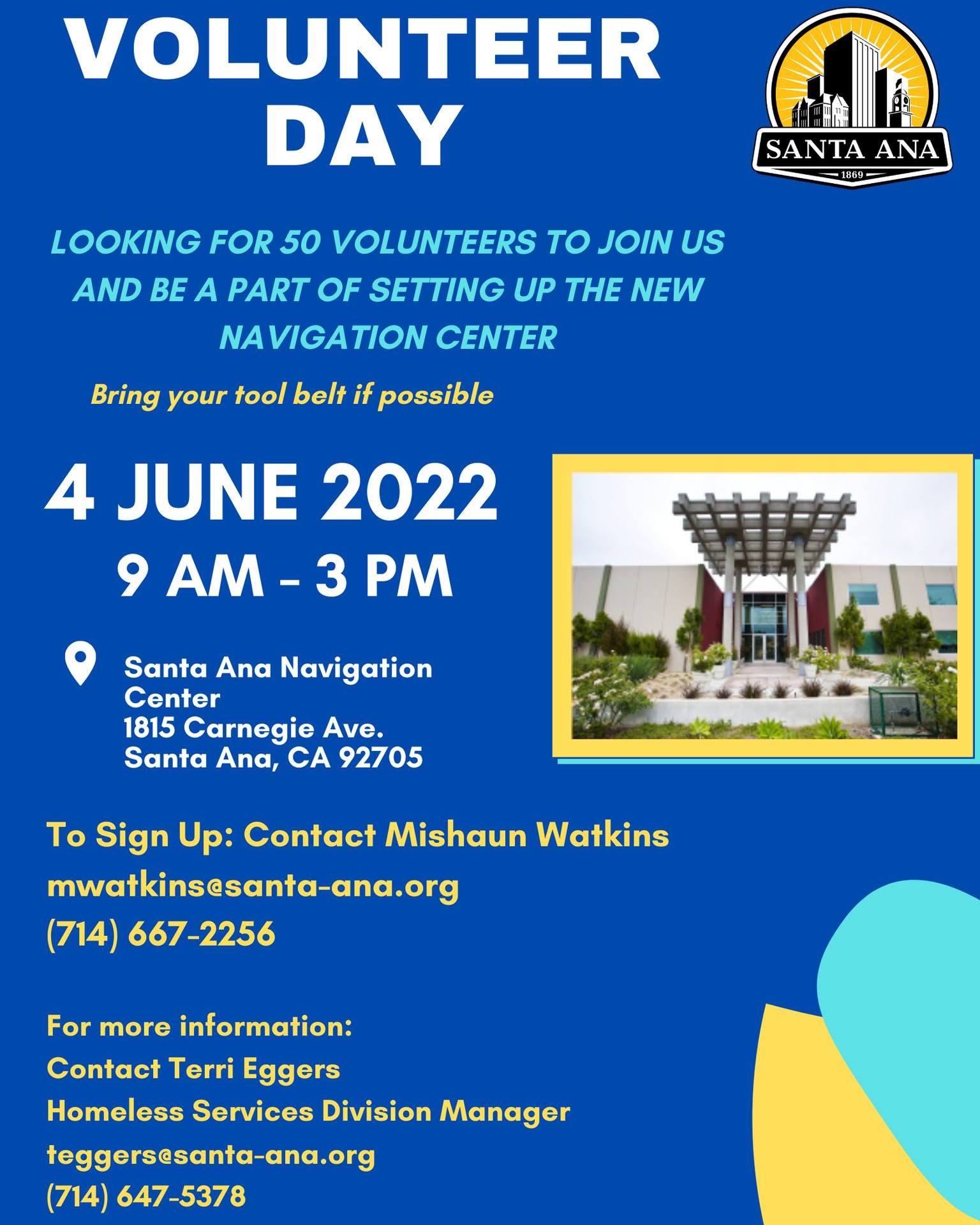 The City of Santa Ana needs your help to finish setting up their new ...