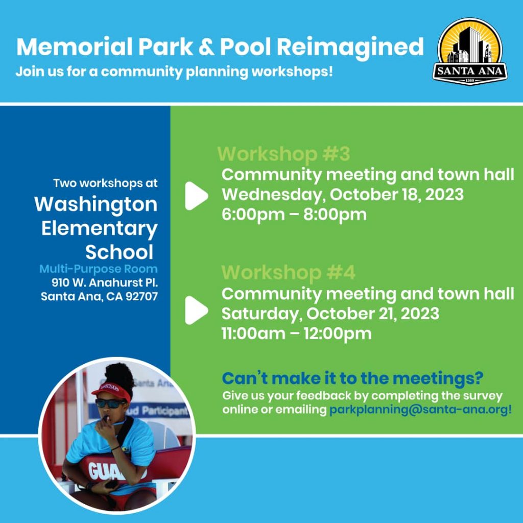 Santa Ana’s Memorial Park is being reimagined! - New Santa Ana