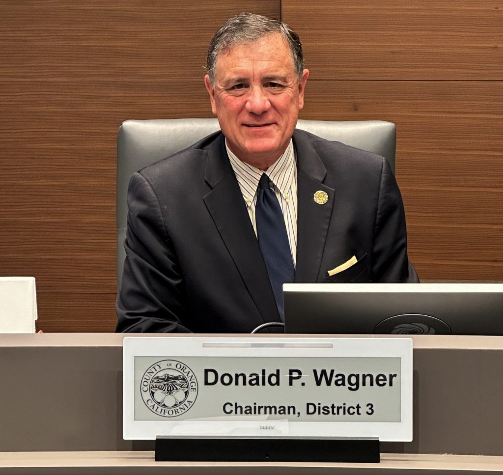 Don Wagner selected to Chair the OC Board of Supervisors in 2024 - New ...