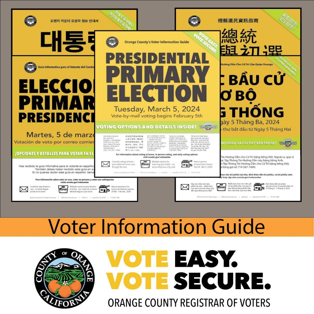 Santa Ana March 2024 Primary Election Voter Guide - New Santa Ana