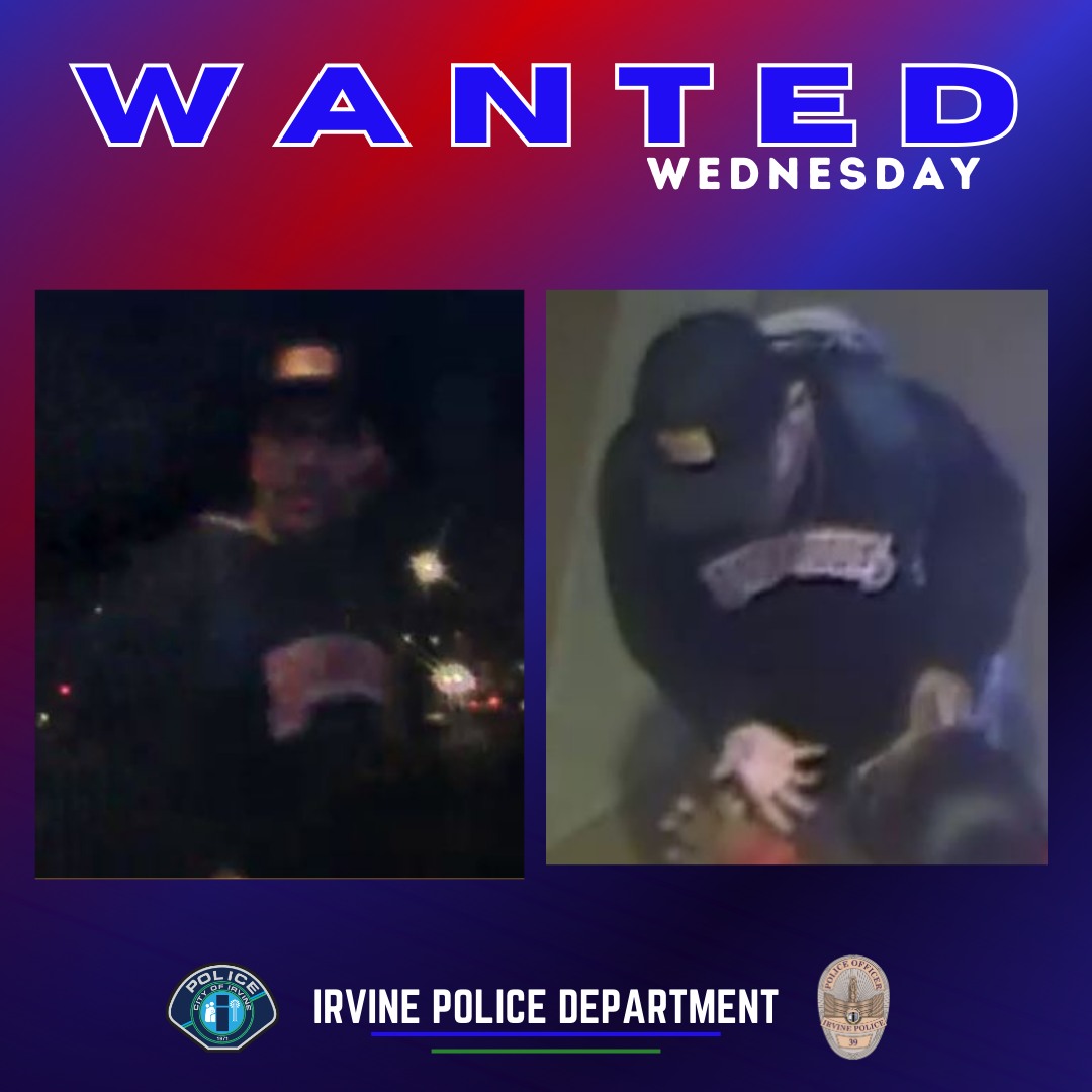 The Irvine Police are trying to identify a suspect who robbed an ATM ...