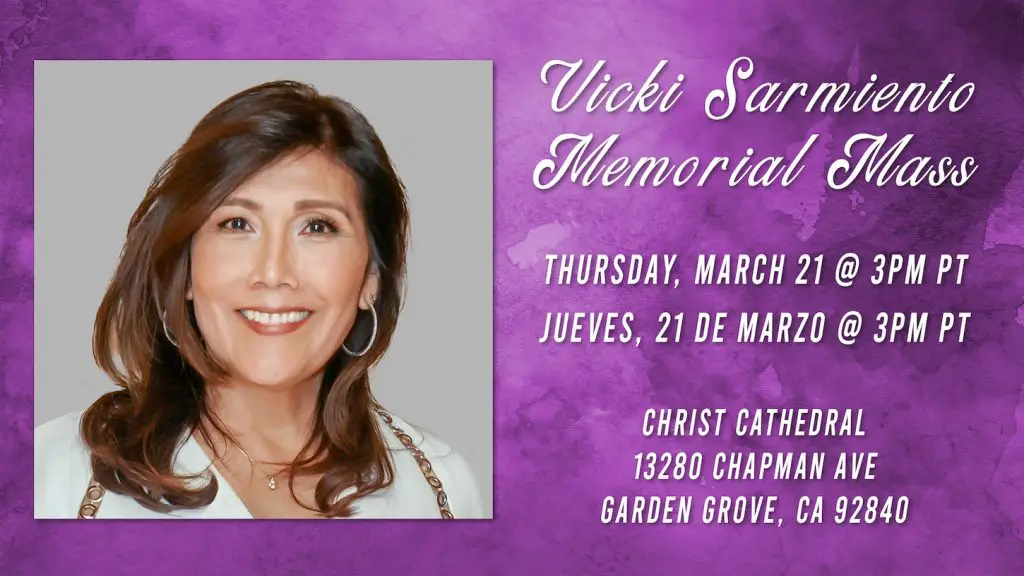 O.C. Supervisor Vicente Sarmiento’s sister Vicki has passed away at the ...