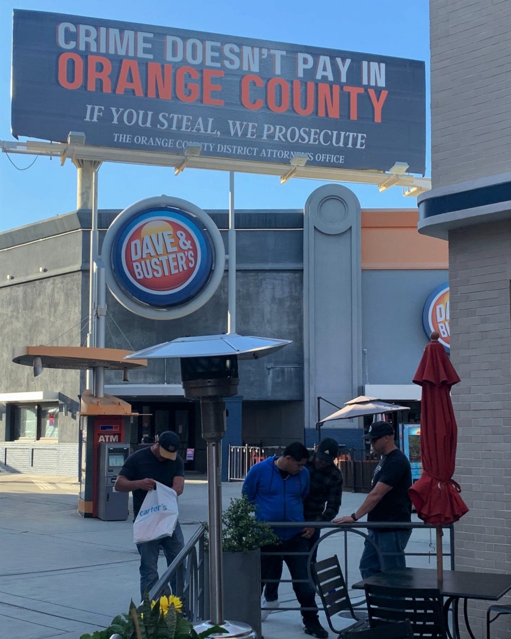 O.C. thief nabbed right under under a “Crime doesn’t pay” billboard ...