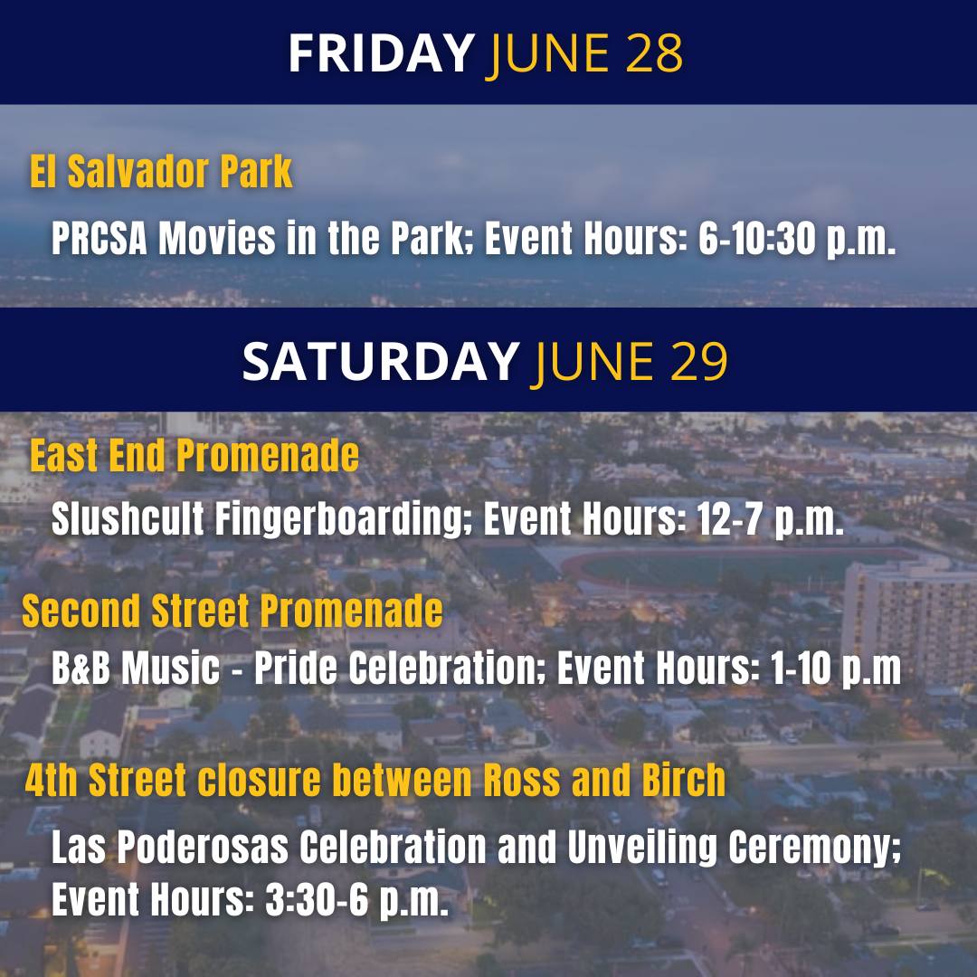 Santa Ana street closures and permitted events for June 28 to July 3 ...