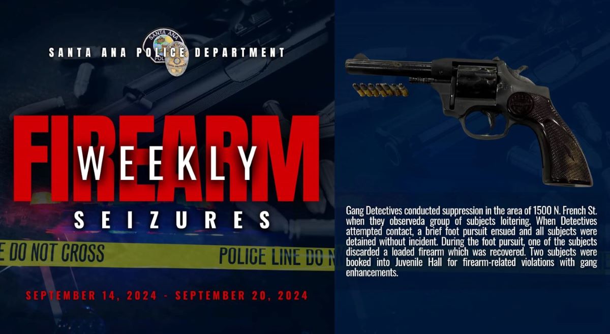 Armed loitering gangbangers arrested by the SAPD in two separate ...