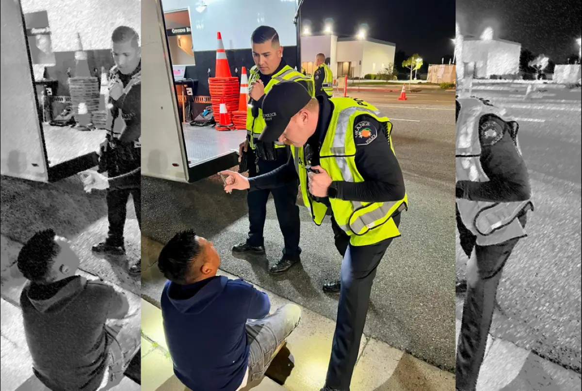 The Orange Police Dept. is conducting a DUI and Driver’s License ...