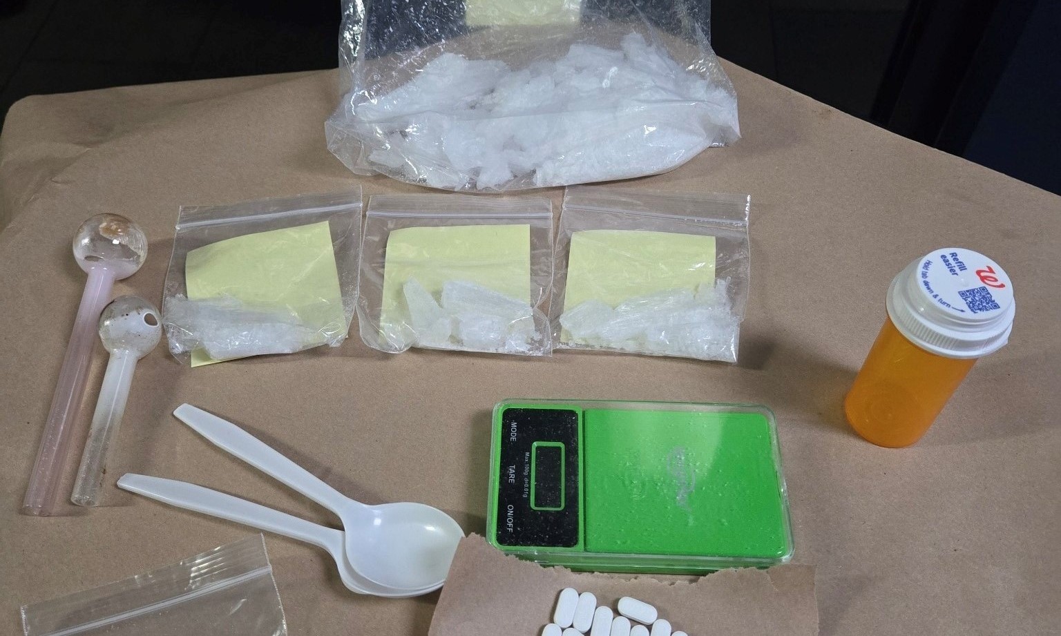 A man with a half pound of meth was arrested after a traffic stop in ...