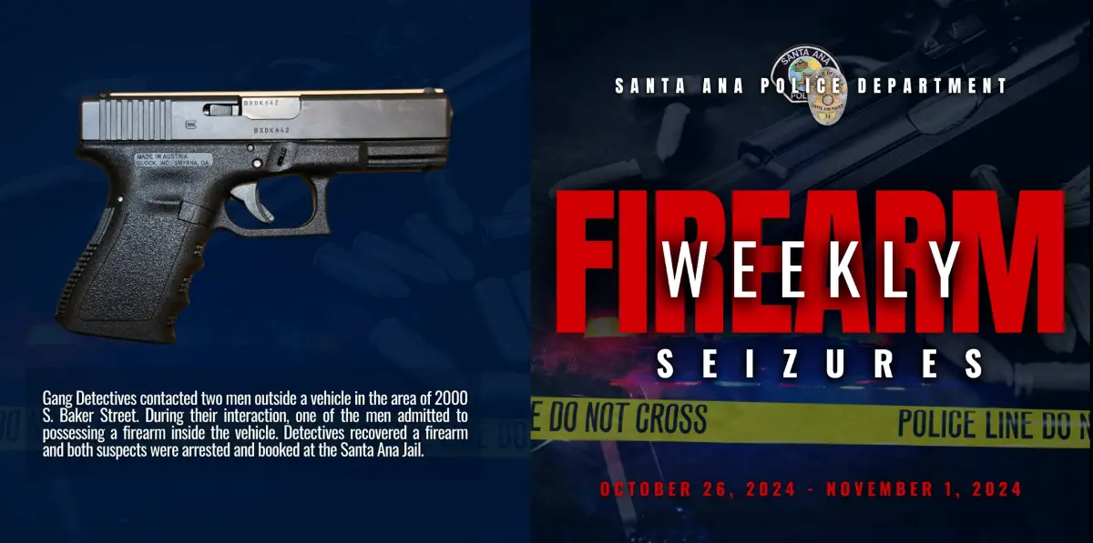 The SAPD arrested two gangbangers and seized the gun in their car - New ...