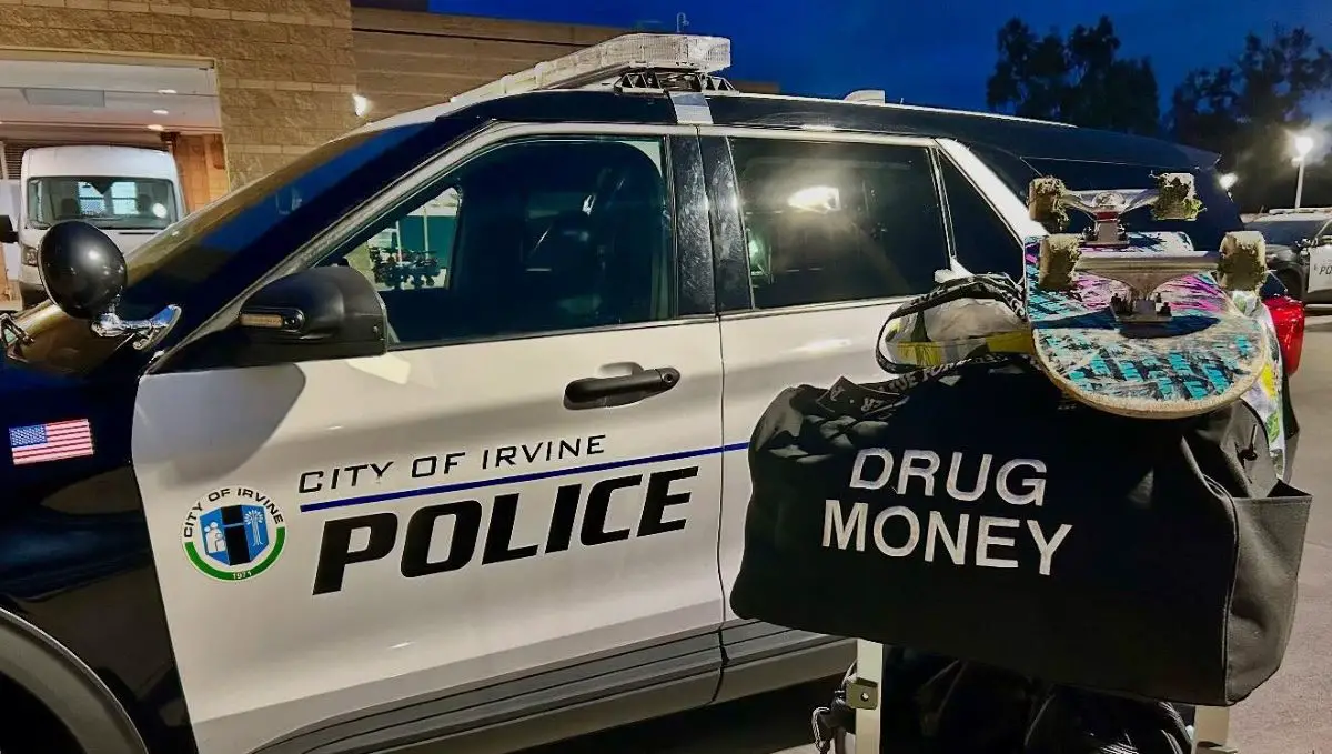 Two suspects with warrants arrested in Irvine; drugs and paraphernalia ...