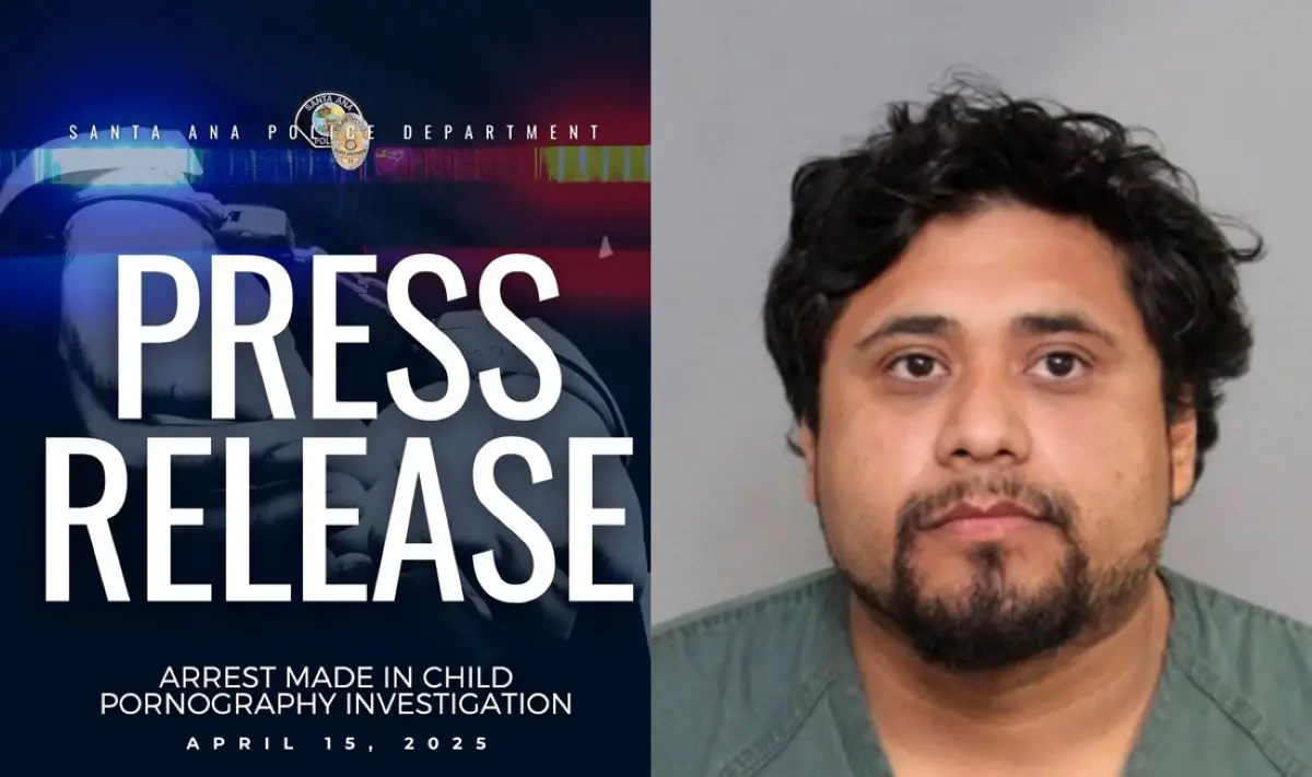 Santa Ana man arrested for felony possession of illicit materials ...