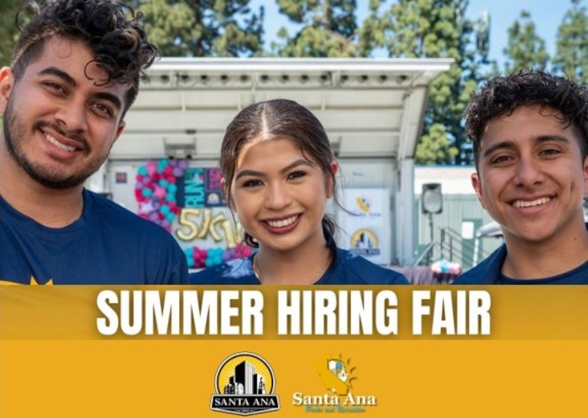 Santa Ana Parks, Recreation, and Community Services Agency Job Fair ...
