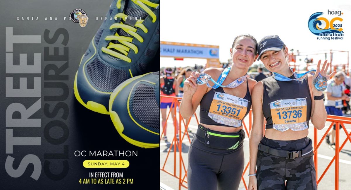 Santa Ana street closures set for this Sunday due to the OC Marathon ...
