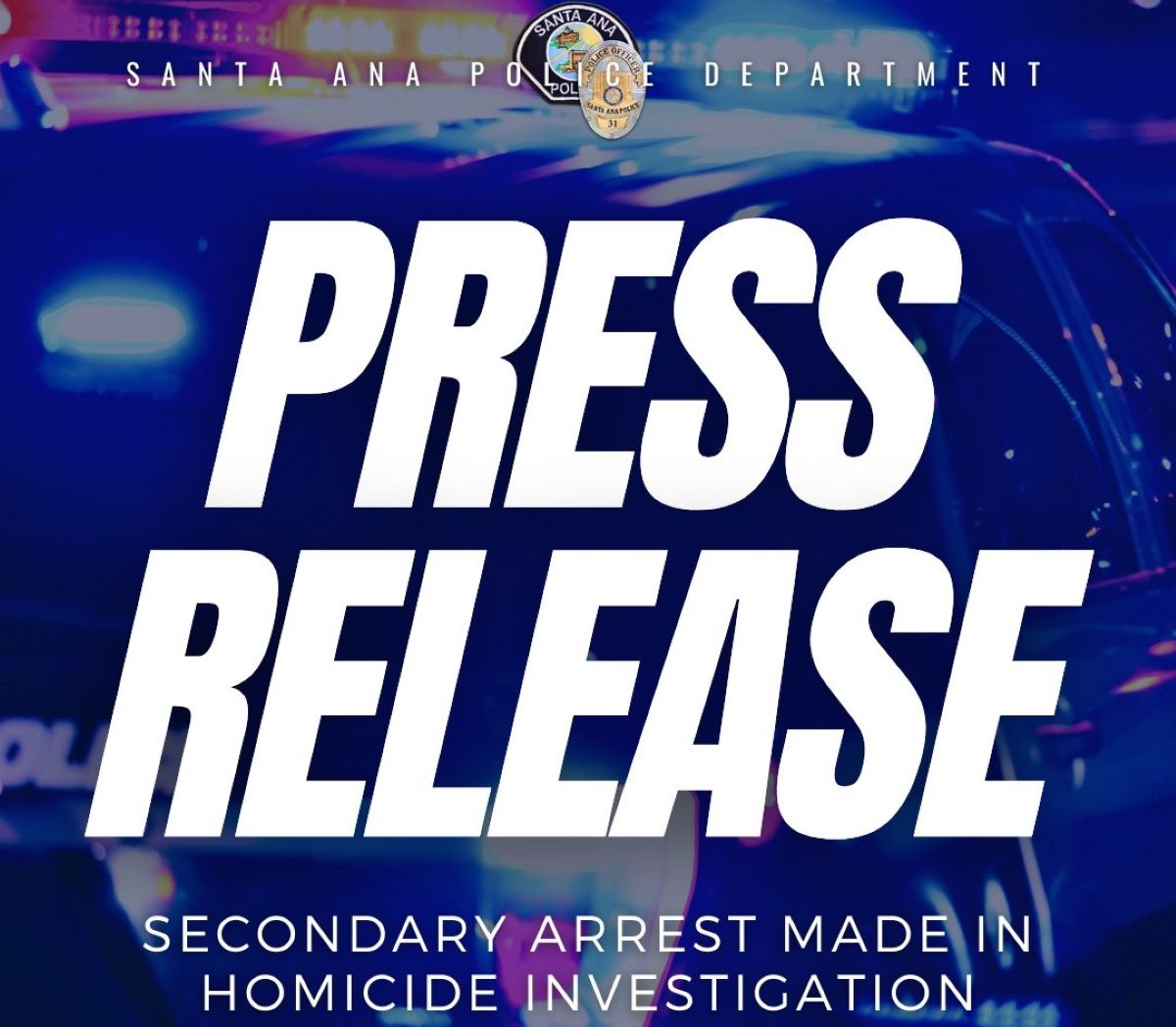 The SAPD arrested a second suspect in the fatal shooting of a 13-year-old - New Santa Ana