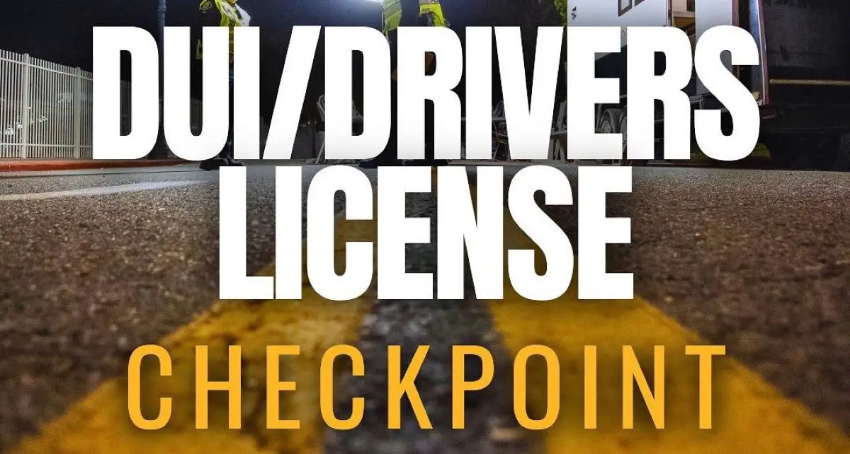 The SAPD is conducting a DUI and Driver’s License Checkpoint this ...