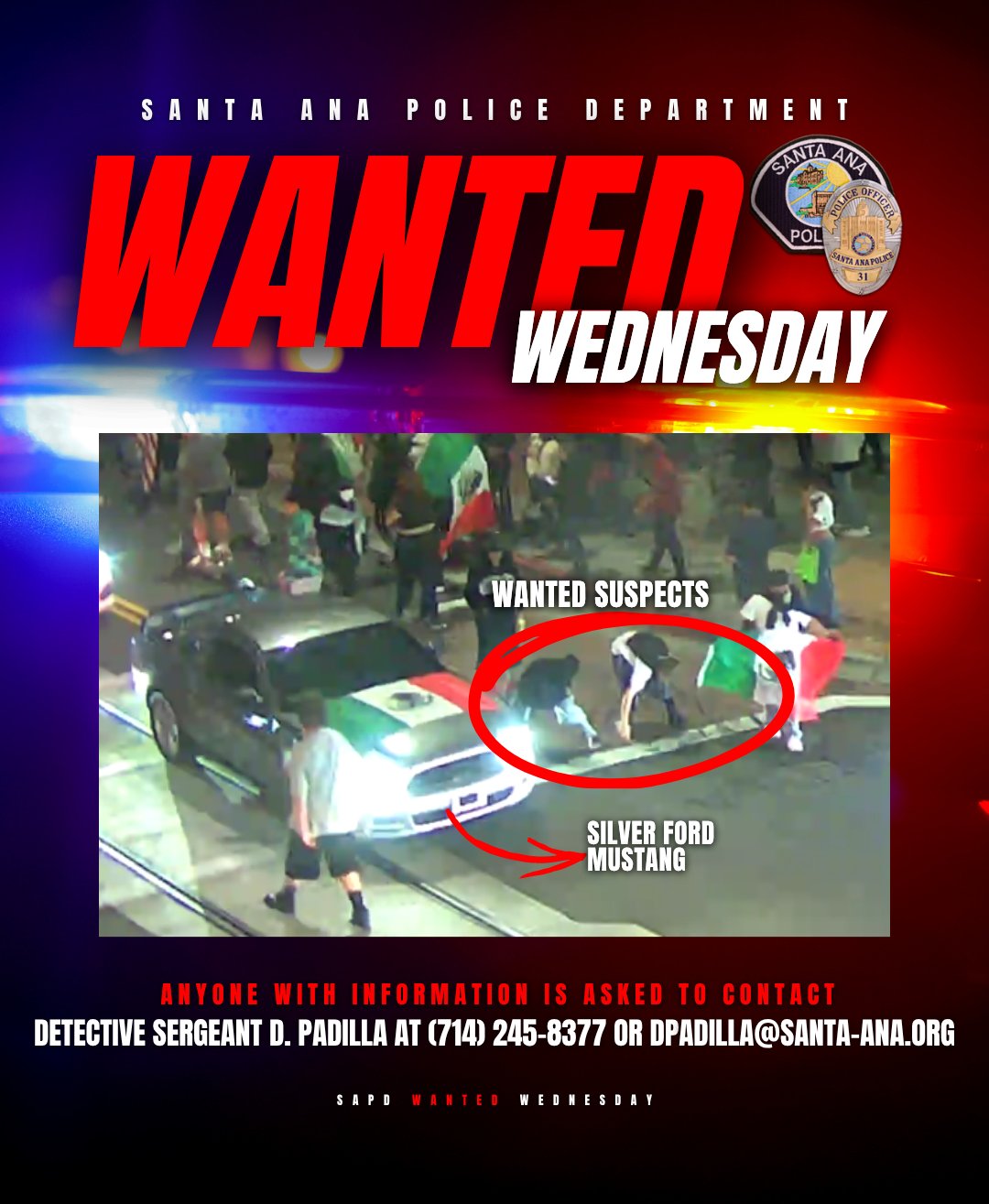 The SAPD is searching for two anti-ICE taggers - New Santa Ana