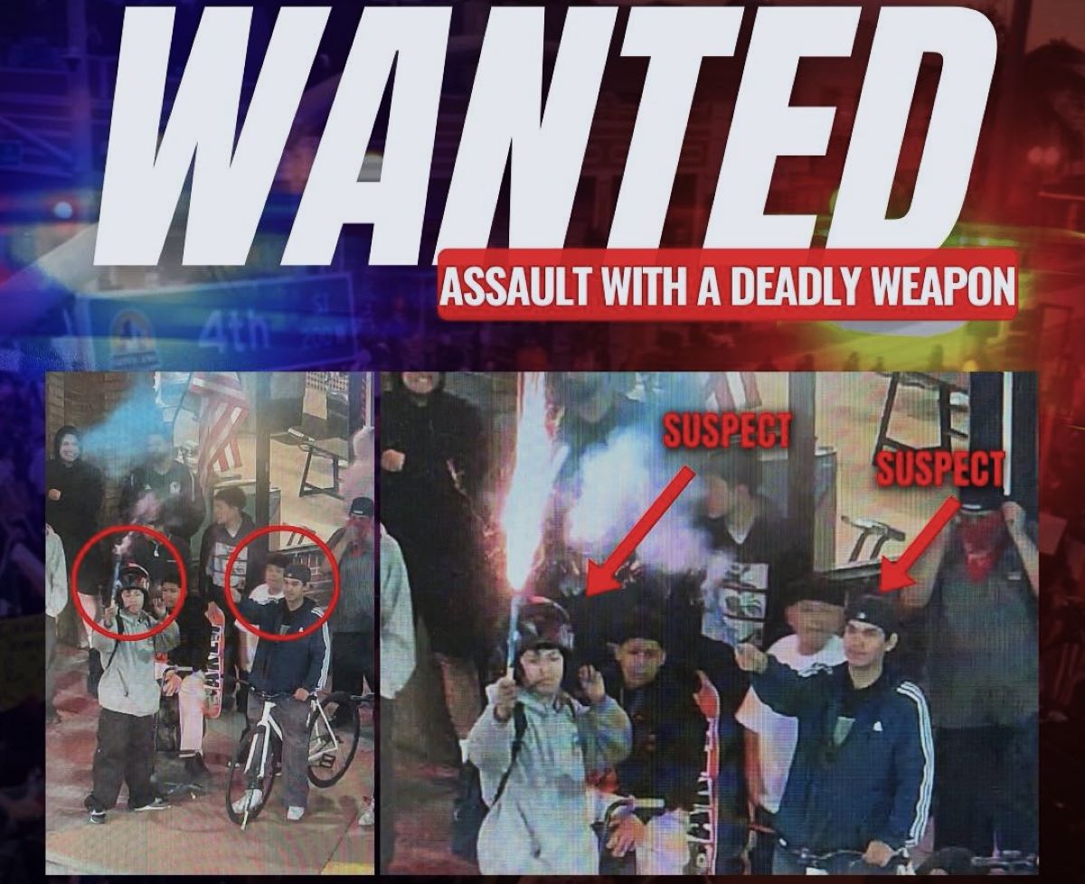 Two anti-ICE protesters wanted by the SAPD for launching fireworks into ...