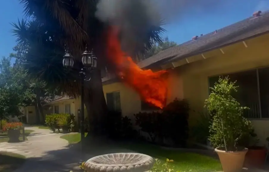 14 people were displaced by a 2-alarm fire in Santa Ana on Sunday - New ...