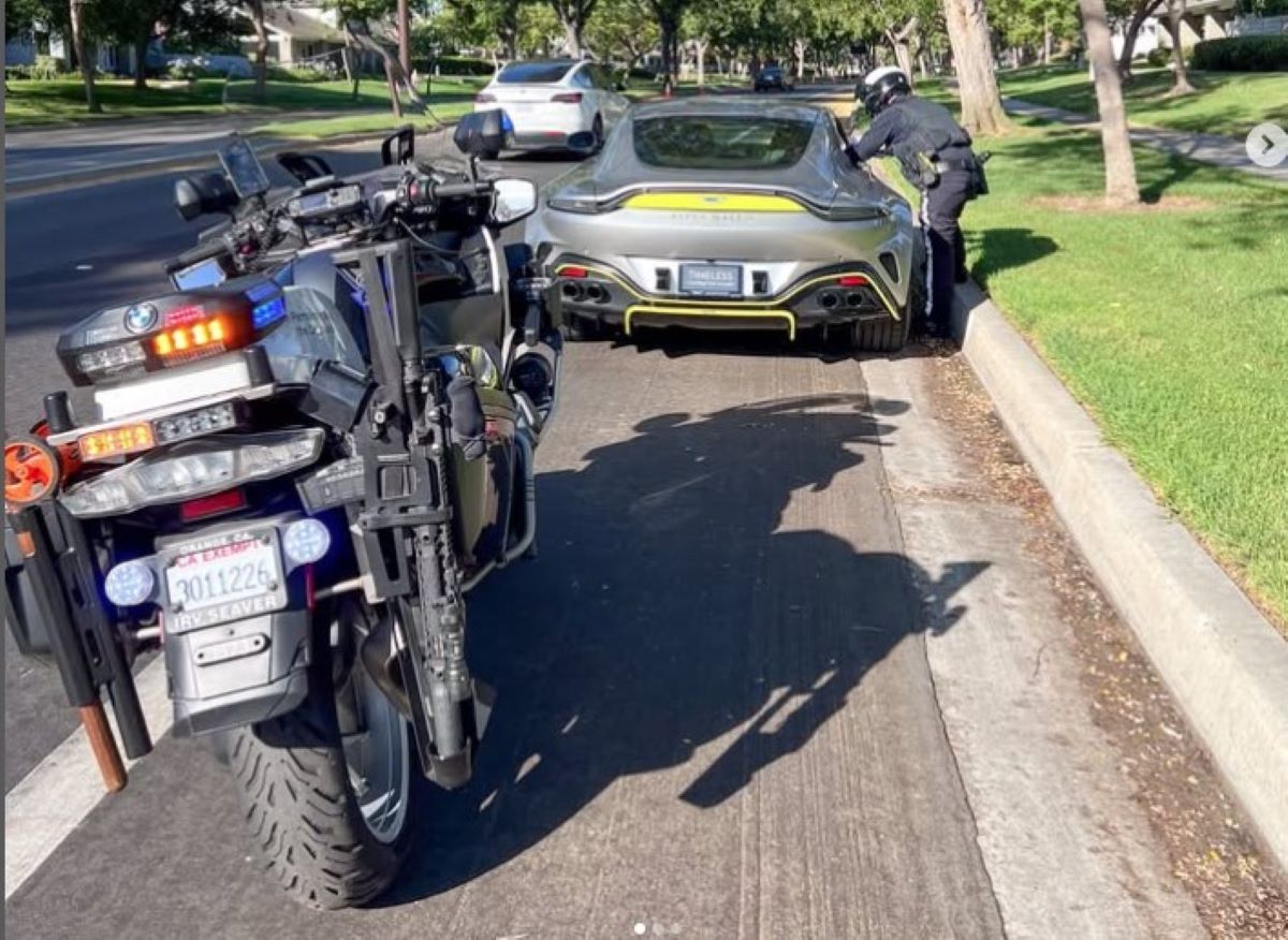 Irvine Police issue 53 citations in a one-day traffic blitz - New Santa Ana