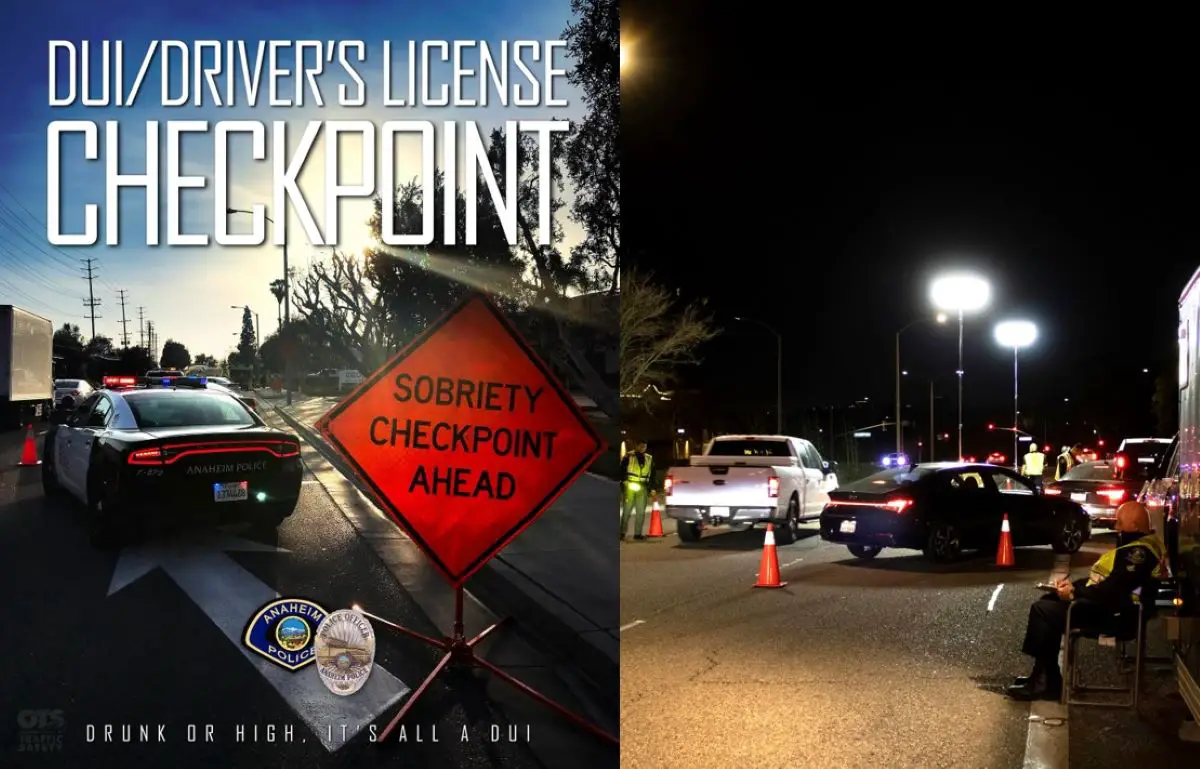 The Anaheim Police will conduct a DUI and CDL Checkpoint tonight - New ...