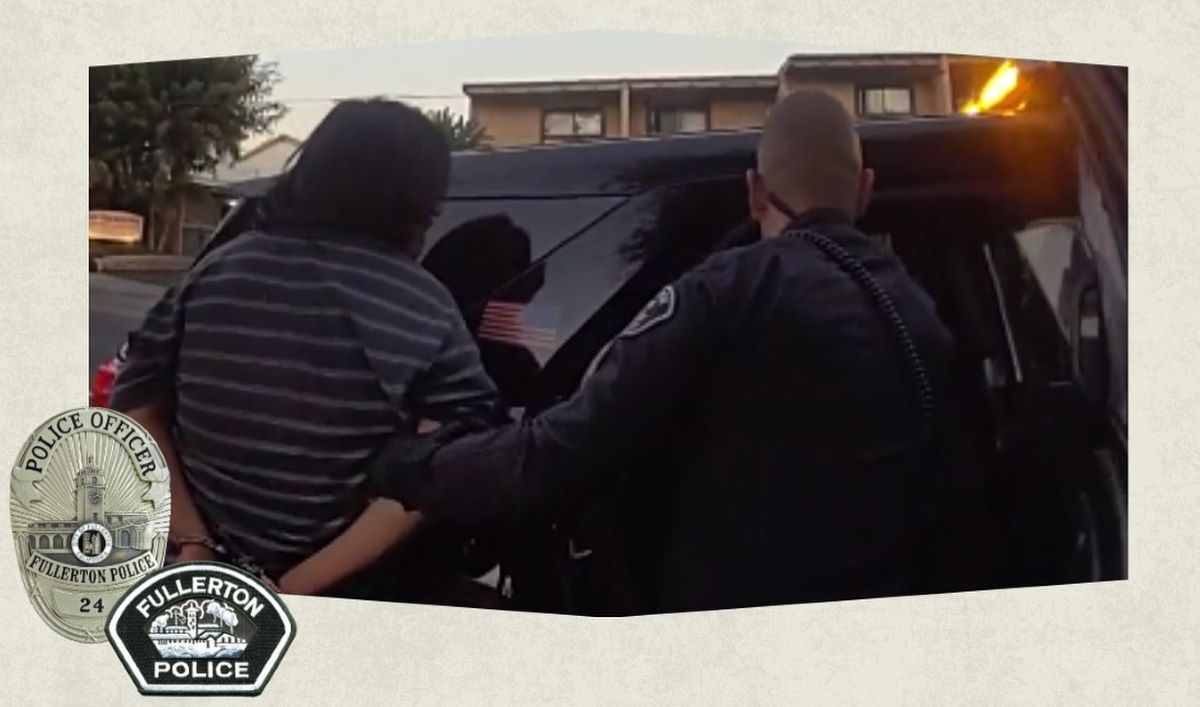 A residential burglar was arrested in north O.C. after fleeing from the ...