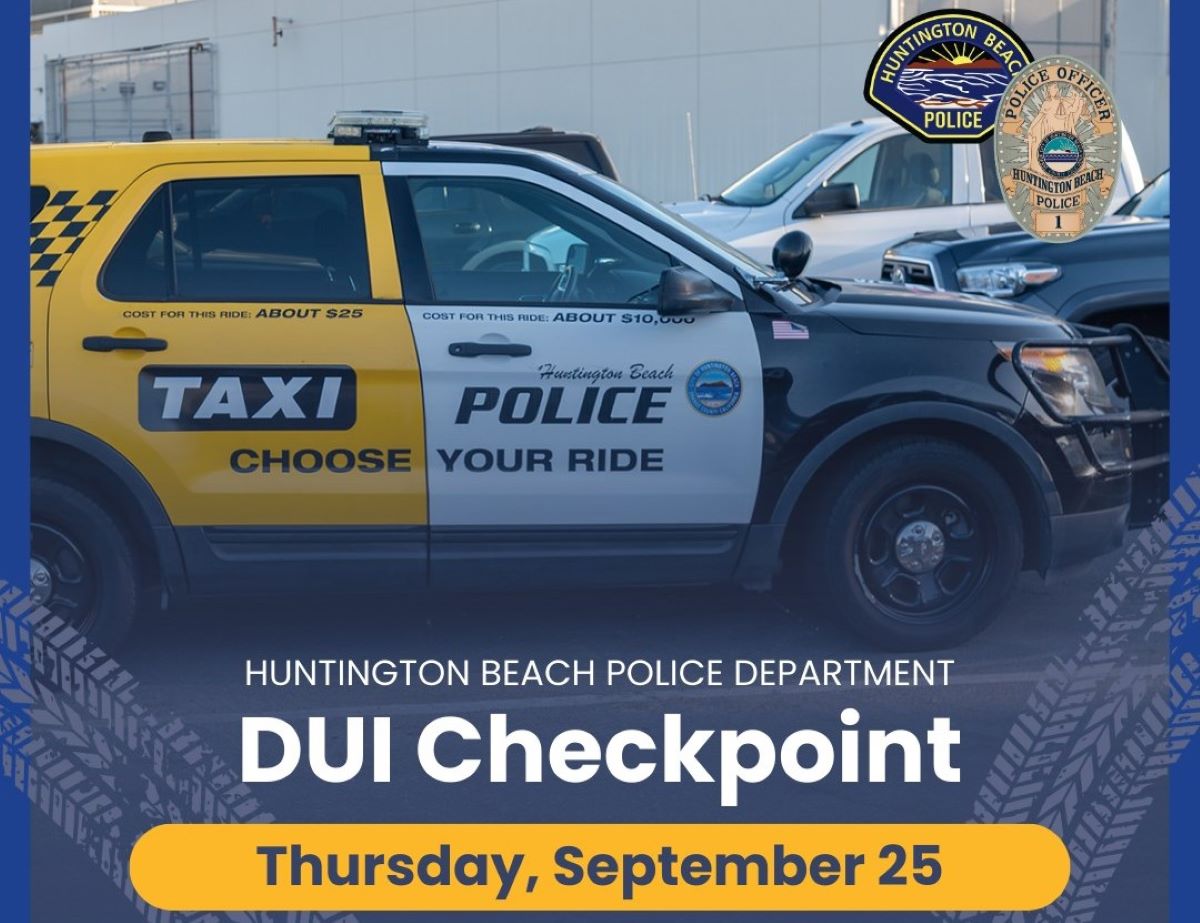 Huntington Beach Police to conduct a DUI and CDL Checkpoint tonight ...